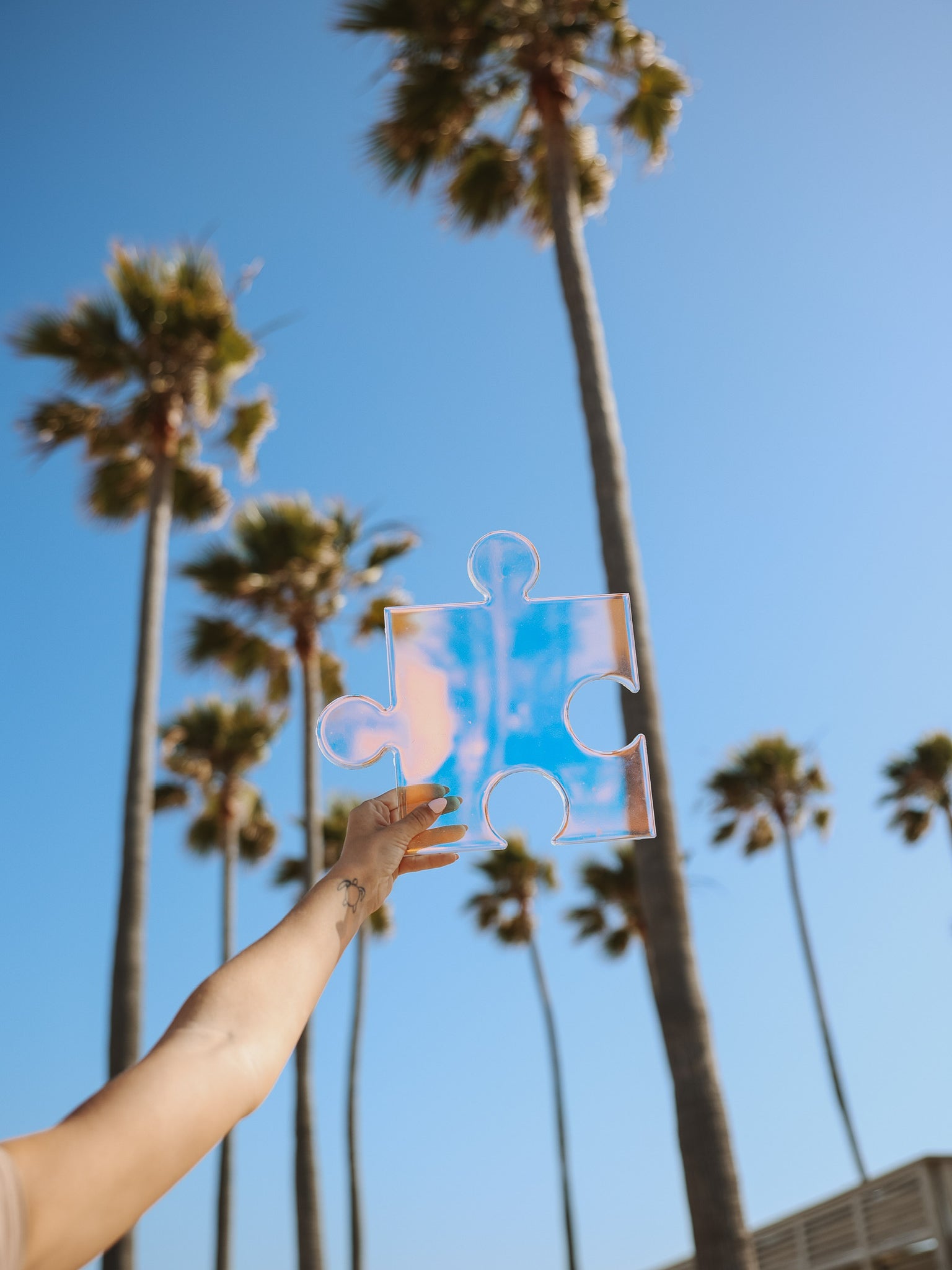 See-Through Holographic Puzzle Artwork – Sam Coop Art